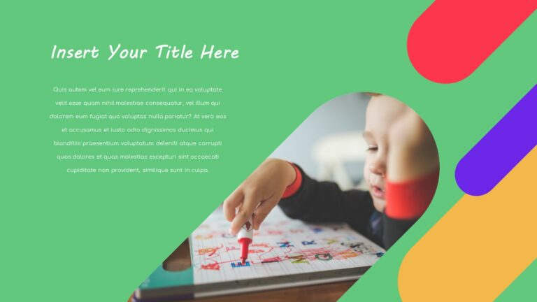 Preschool Graduation Powerpoint Template – MasterBundles
