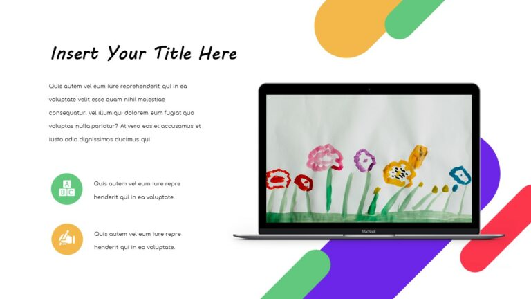 Preschool Graduation Powerpoint Template – MasterBundles