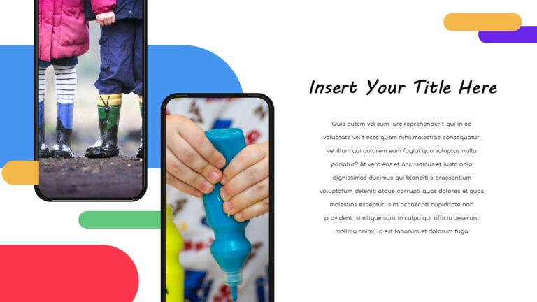 Preschool Graduation Powerpoint Template – MasterBundles