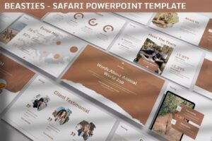 Beasties - Safari Powerpoint Template – MasterBundles