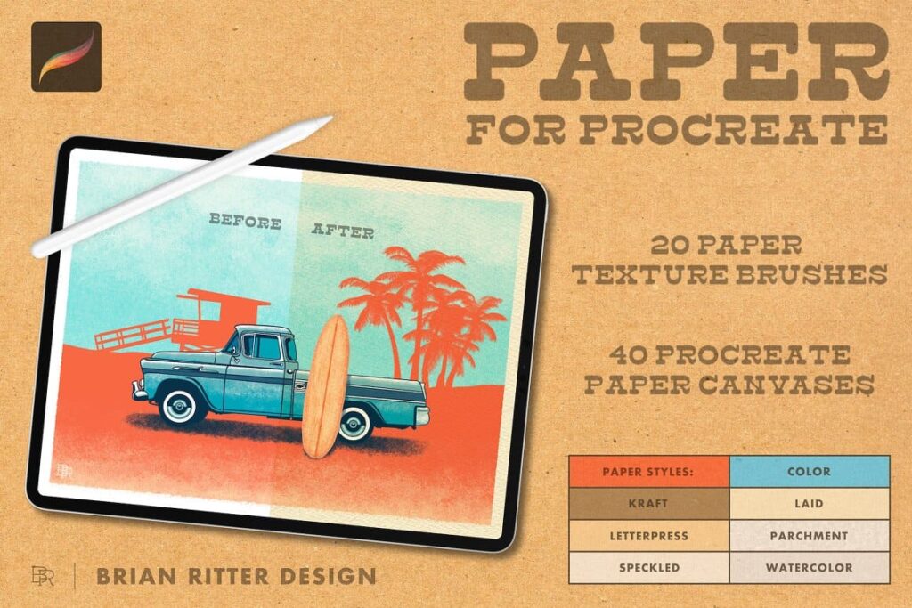 Paper for Procreate – MasterBundles