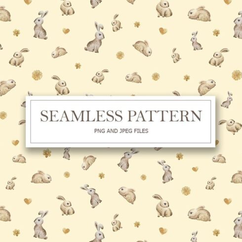 Easter Spring Digital Pattern | MasterBundles