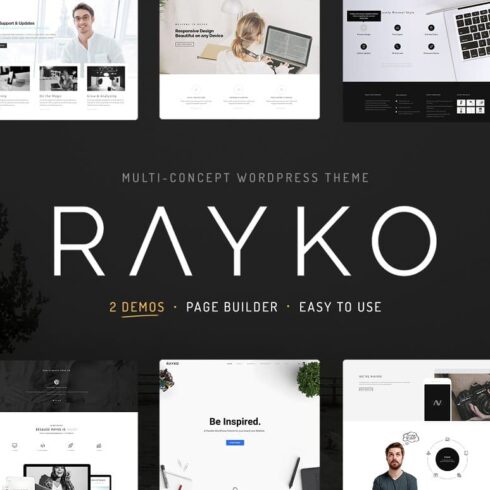 Rayko Multi-Concept WordPress Theme – MasterBundles