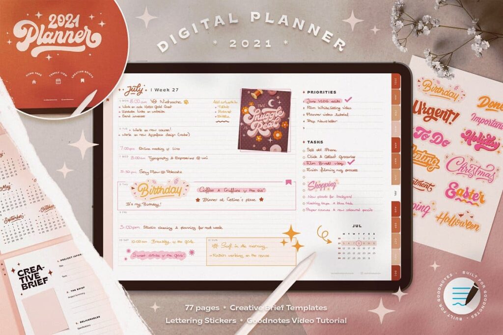 Digital Planner for Goodnotes – MasterBundles