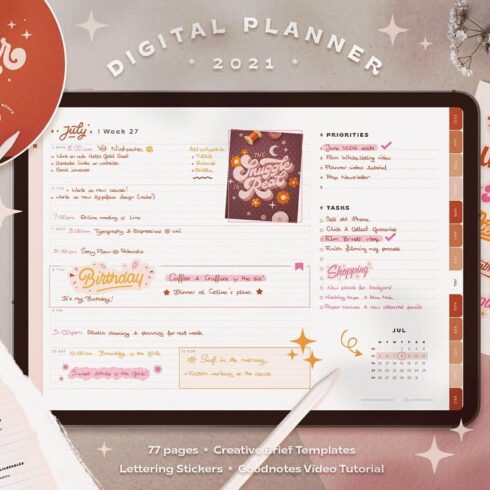 Digital Planner for Goodnotes – MasterBundles