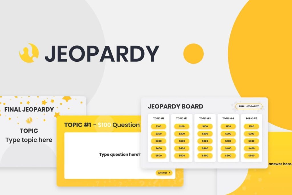 Jeopardy PowerPoint – MasterBundles