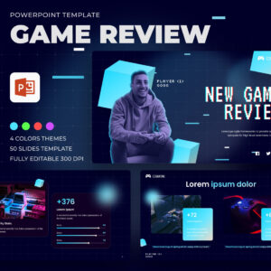 Game Review PowerPoint Template – MasterBundles