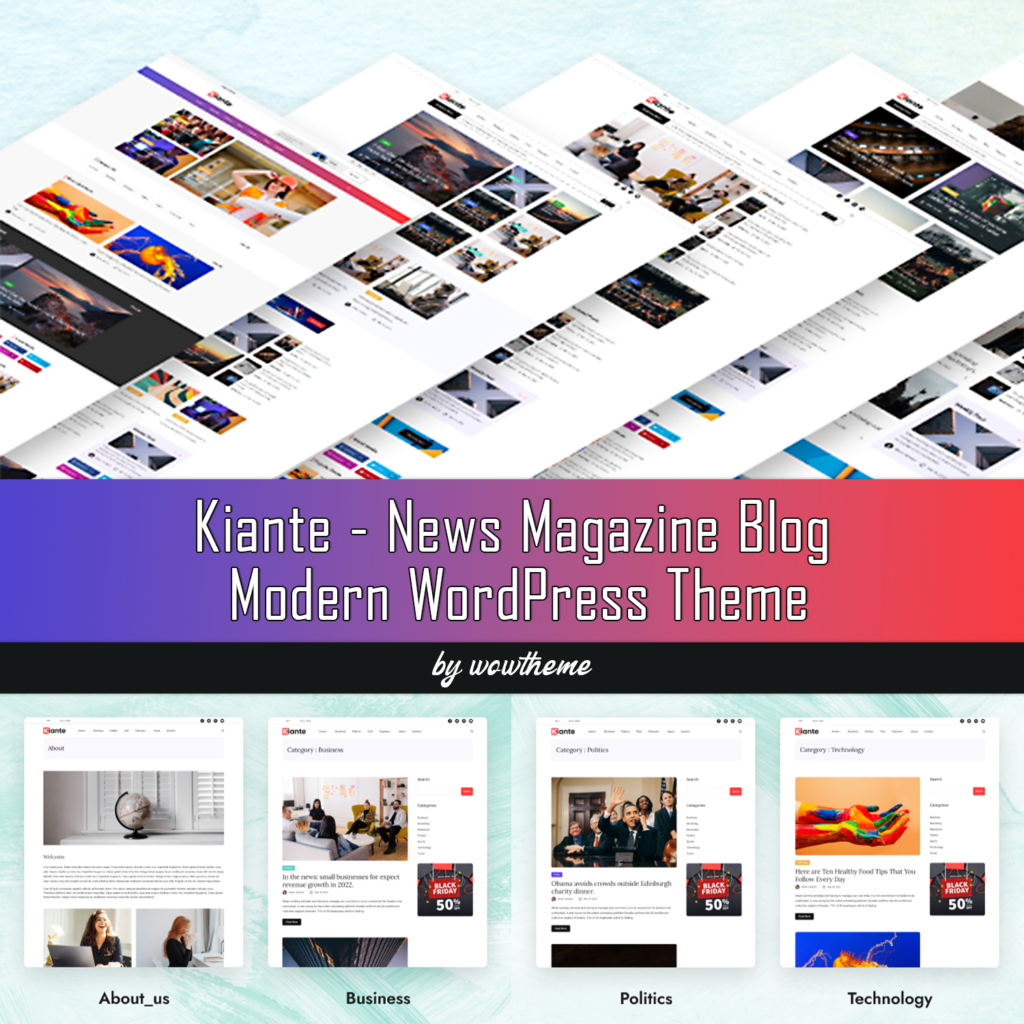 Wesper - WordPress Theme for Blogs & Magazines | MasterBundles