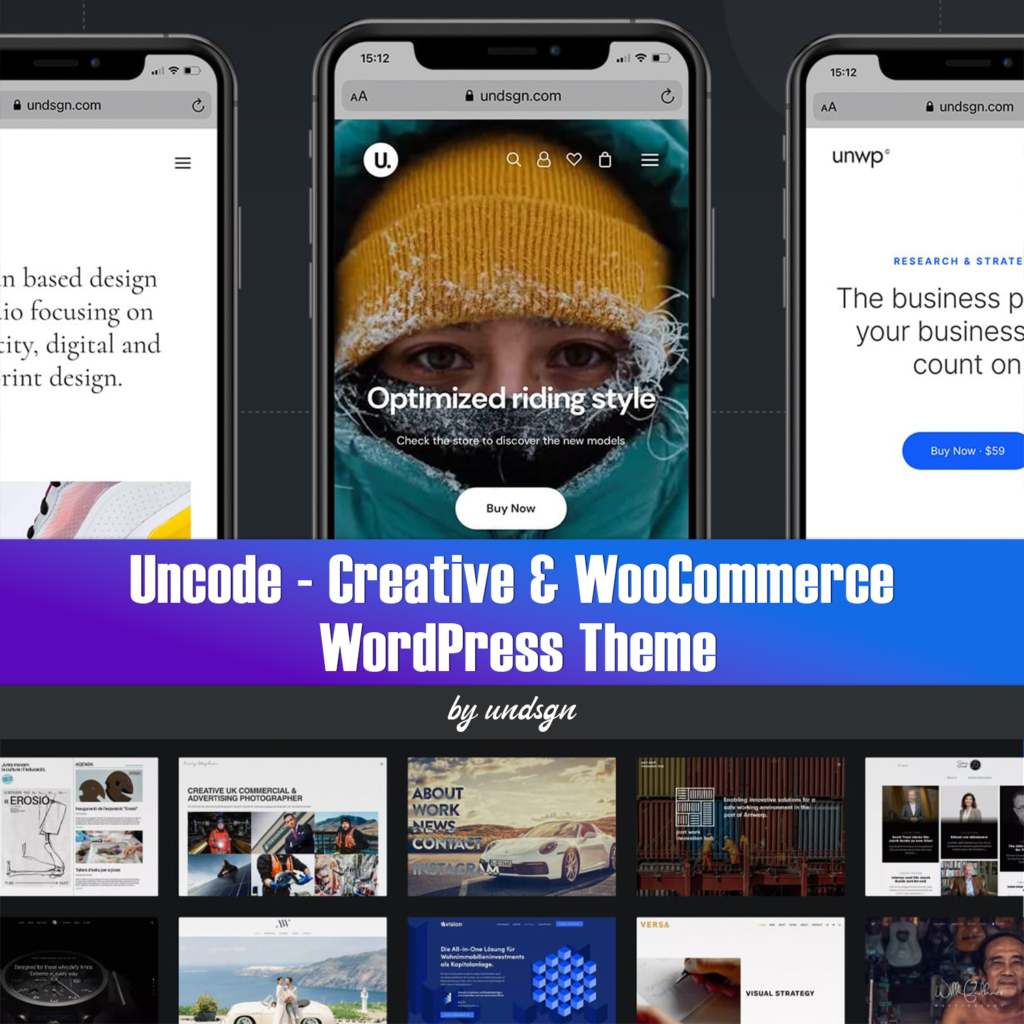 Uncode - Creative & WooCommerce WordPress Theme – MasterBundles