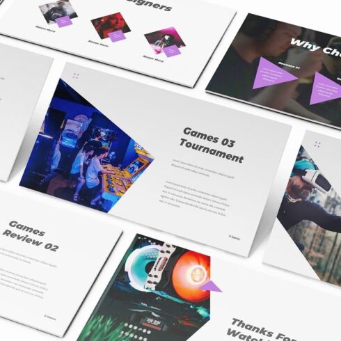 Gaming Powerpoint Template | MasterBundles