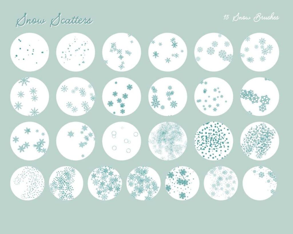 Procreate Brushes Snow Globe Builder – MasterBundles