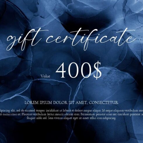 Powerpoint Gift Certificate Template – MasterBundles