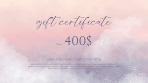 Powerpoint Gift Certificate Template – MasterBundles