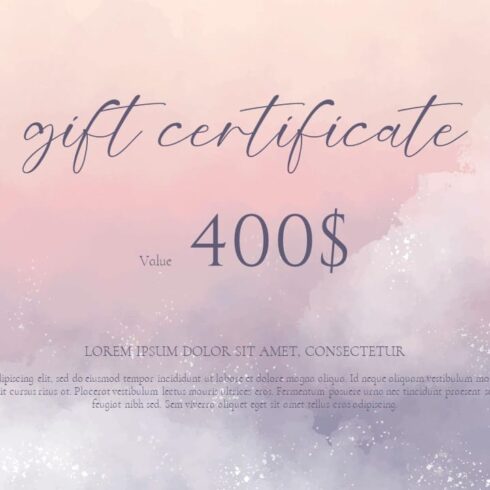 Powerpoint Gift Certificate Template – MasterBundles
