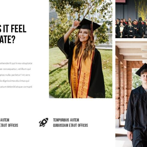 Graduation Powerpoint Template | MasterBundles