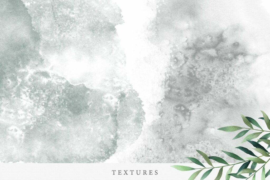Watercolor Greenery Collection | Master Bundles
