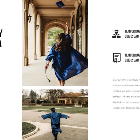 Graduation Powerpoint Template | MasterBundles