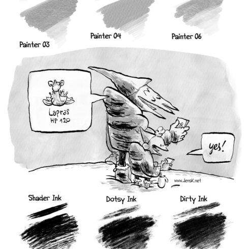 25+ DUNCE Comic Procreate Brushes – MasterBundles