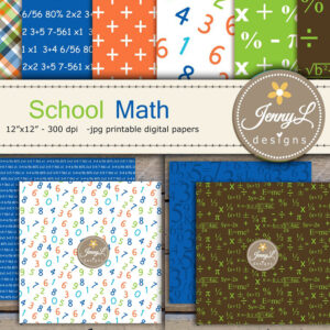 School Math Digita Papers – MasterBundles