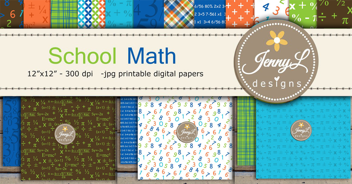 School Math Digita Papers – MasterBundles