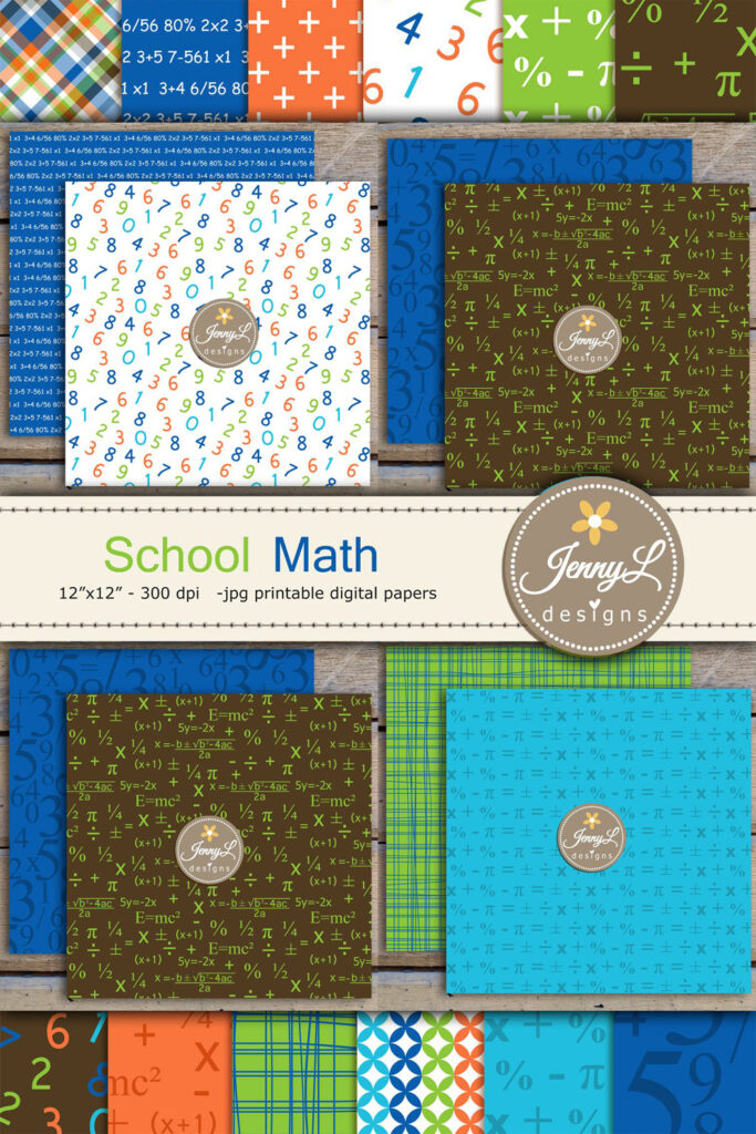 School Math Digita Papers – MasterBundles