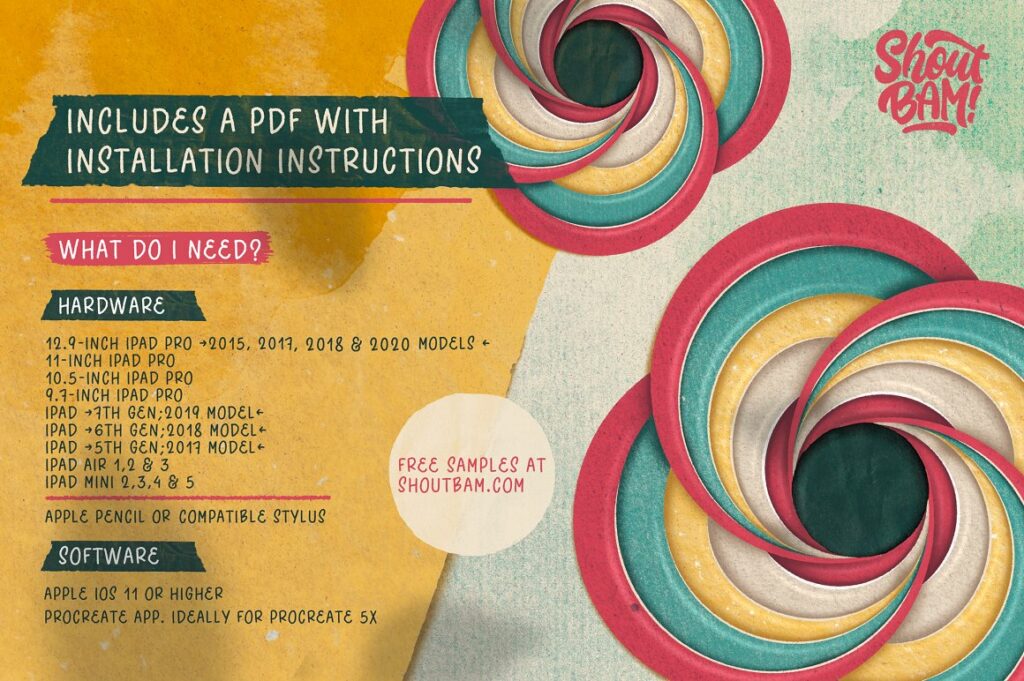 Ultimate Procreate Background Set – MasterBundles