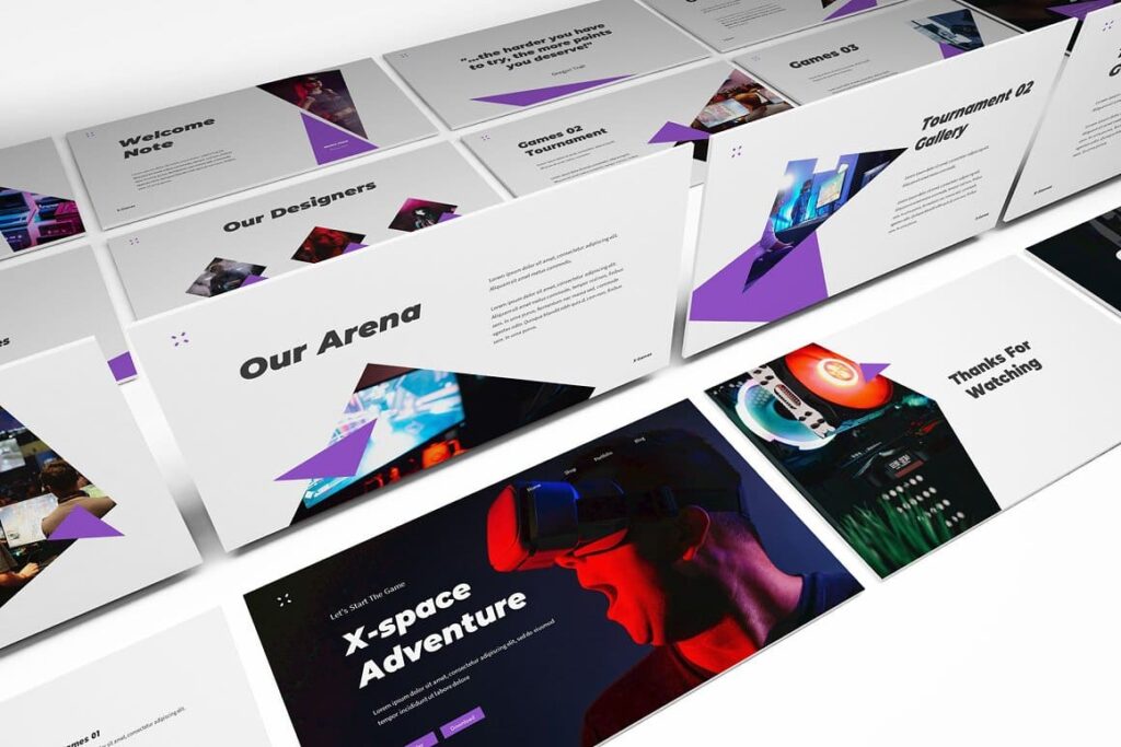 Gaming Powerpoint Template – MasterBundles