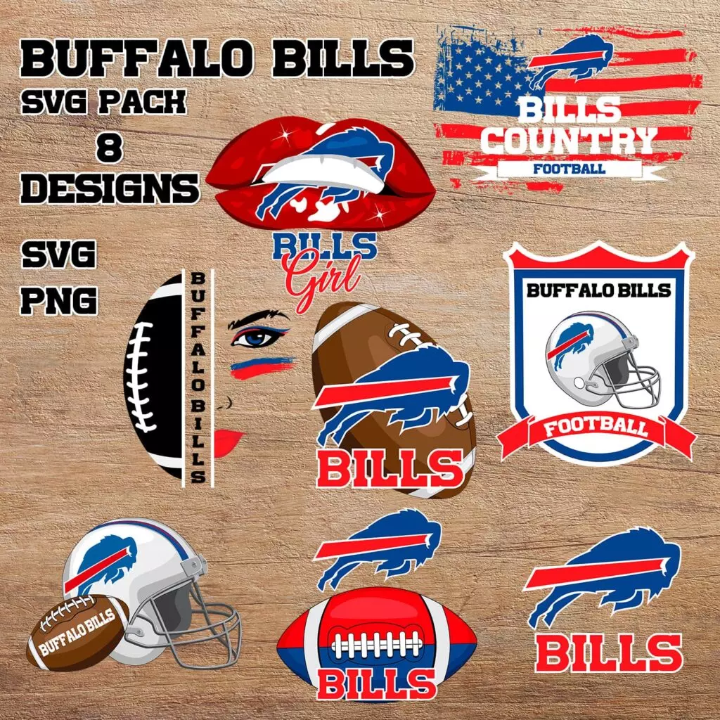Buffalo Bills SVG Designs – MasterBundles