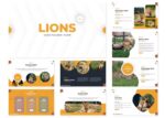 Lions Powerpoint Template – MasterBundles