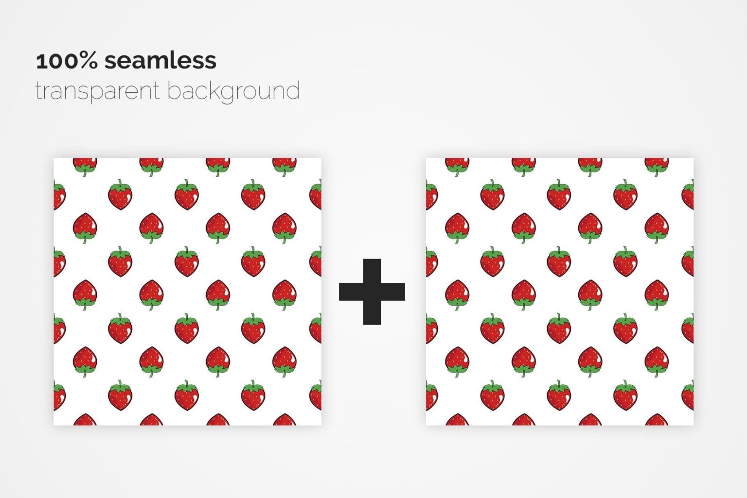 Strawberries Seamless Patterns – MasterBundles