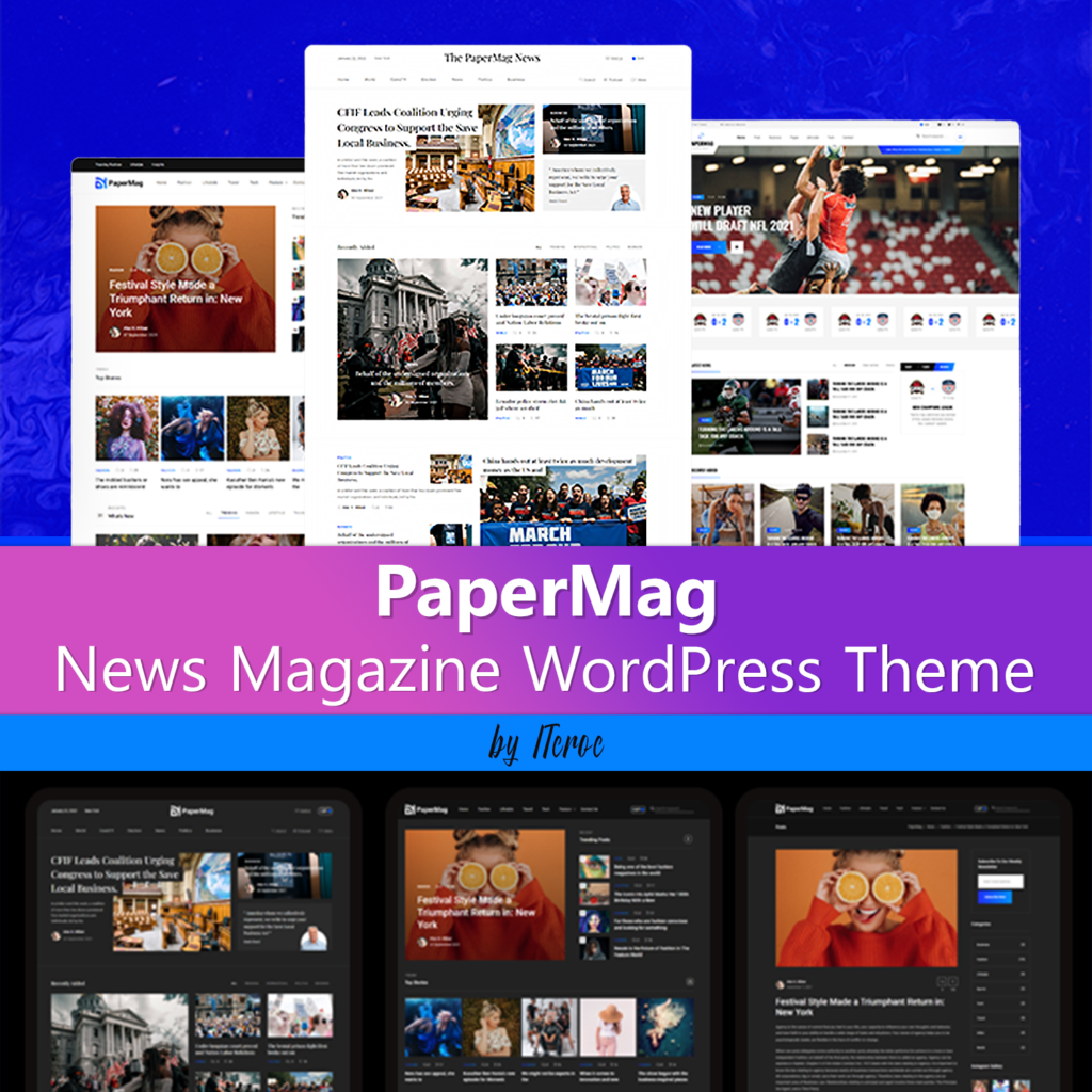 PaperMag - News Magazine WordPress Theme – MasterBundles