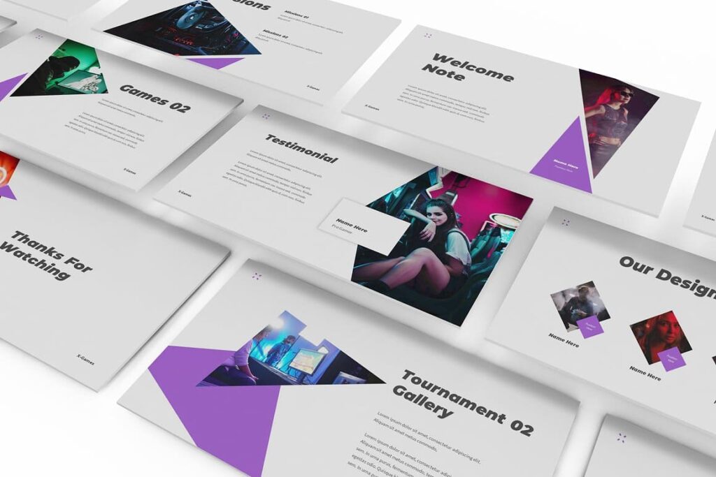 Gaming Powerpoint Template – MasterBundles