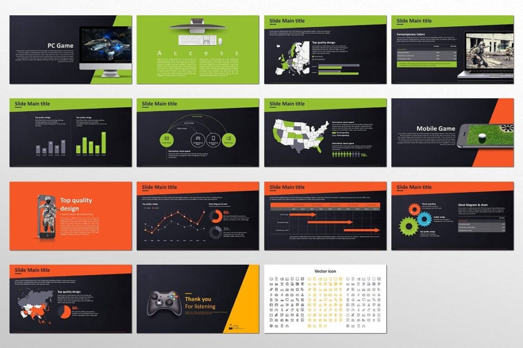 Game Presentation Template – MasterBundles