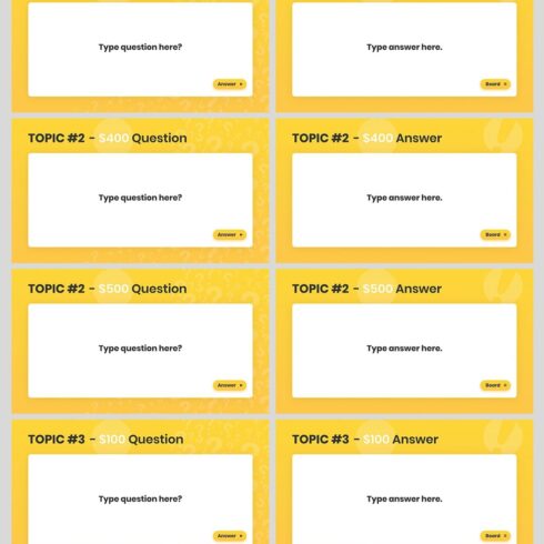 Jeopardy PowerPoint – MasterBundles