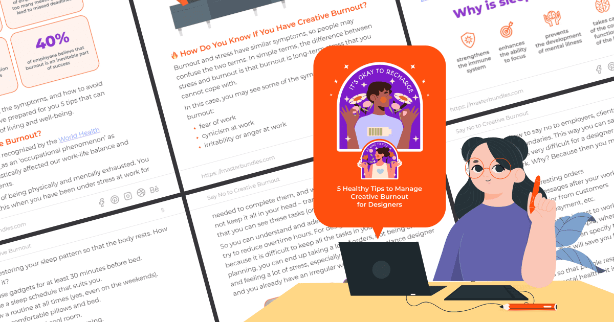 5 Healthy Steps to Recover if You Have Creative Burnout – MasterBundles