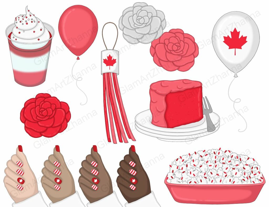 Canada Day Clipart – MasterBundles