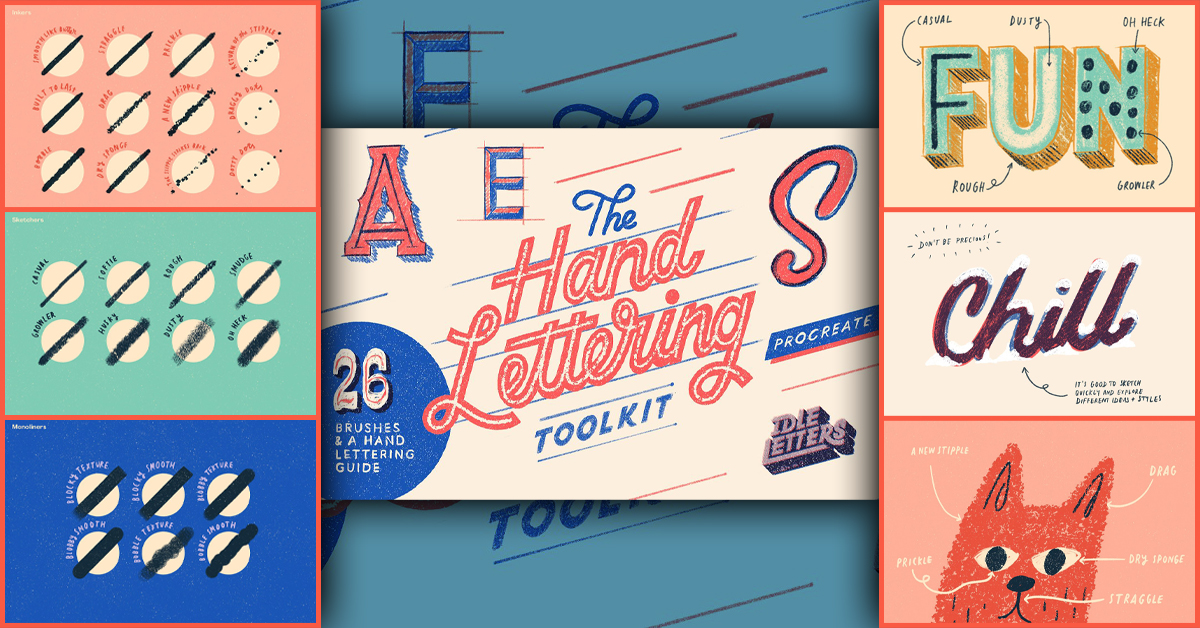 The Procreate Hand Lettering Toolkit – MasterBundles