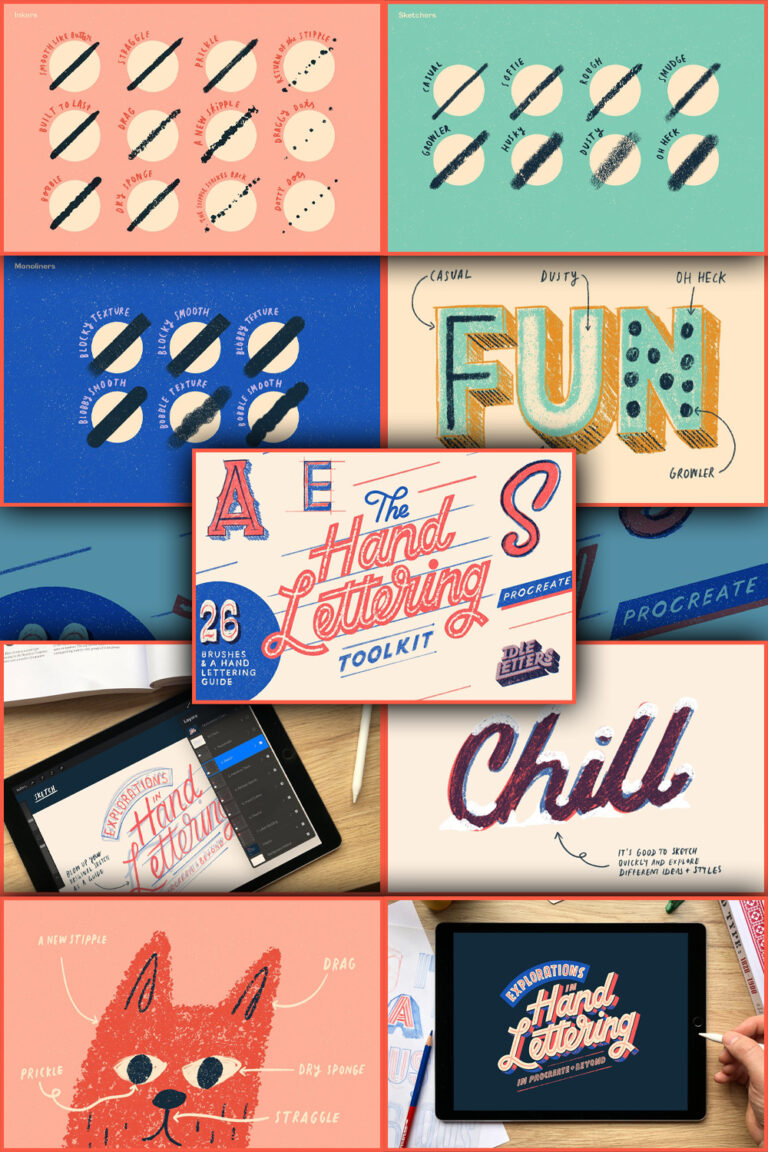 The Procreate Hand Lettering Toolkit – MasterBundles