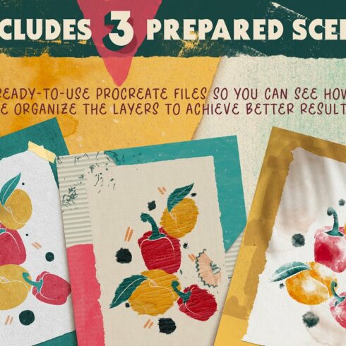 Ultimate Procreate Background Set | Master Bundles