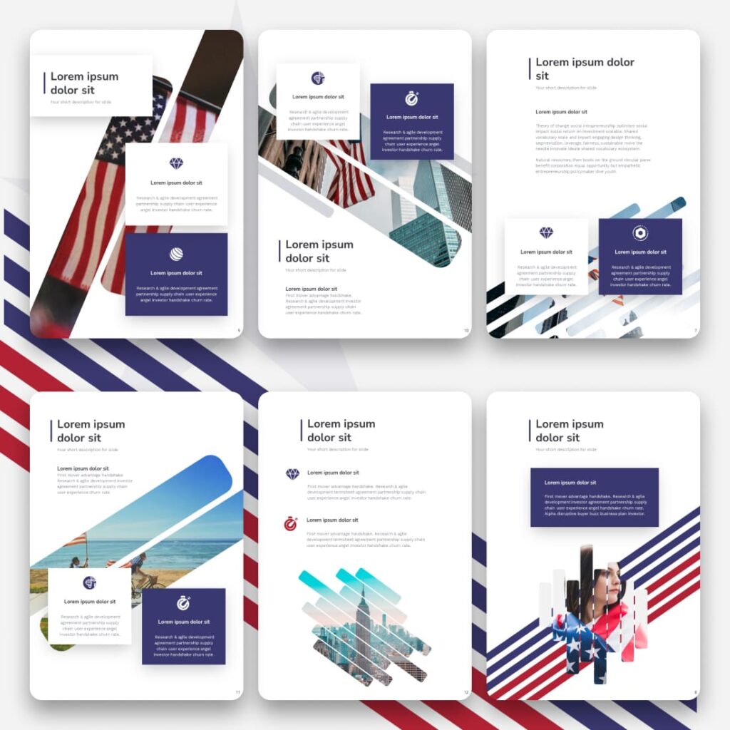 Memorial Day PowerPoint Template – MasterBundles