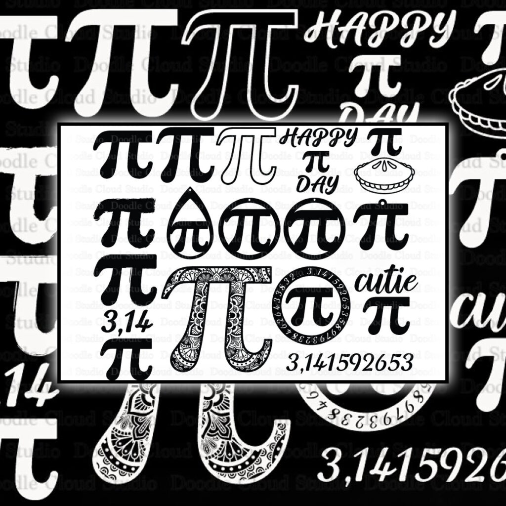 Pi Symbol Mathematics SVG Cut Files – MasterBundles