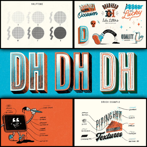 Dead Head Procreate Brush Set – MasterBundles