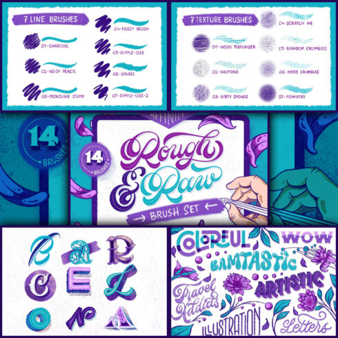 Rough & Raw - Affinity Brushes – MasterBundles