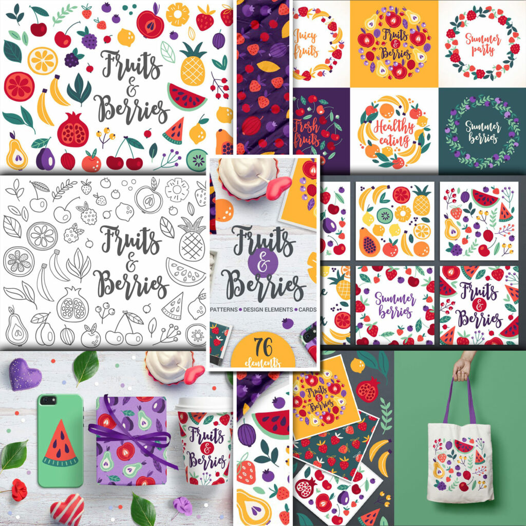 Fruits & Berries Kit – MasterBundles