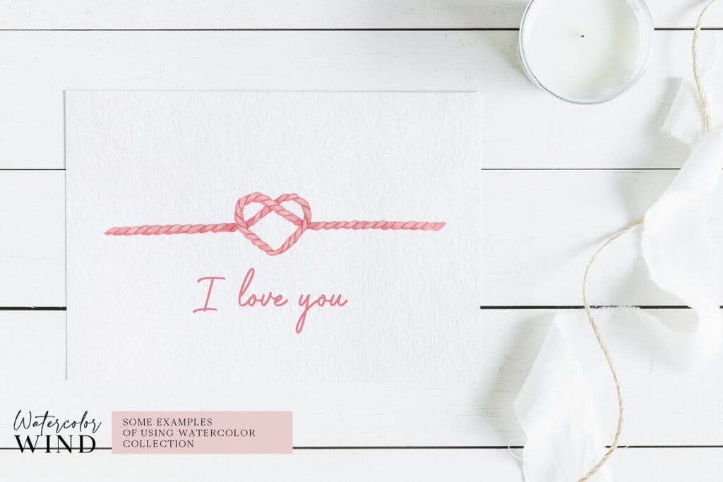 Valentines Clipart Heart Knots – MasterBundles