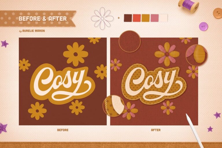 Textile Lettering Toolkit – MasterBundles