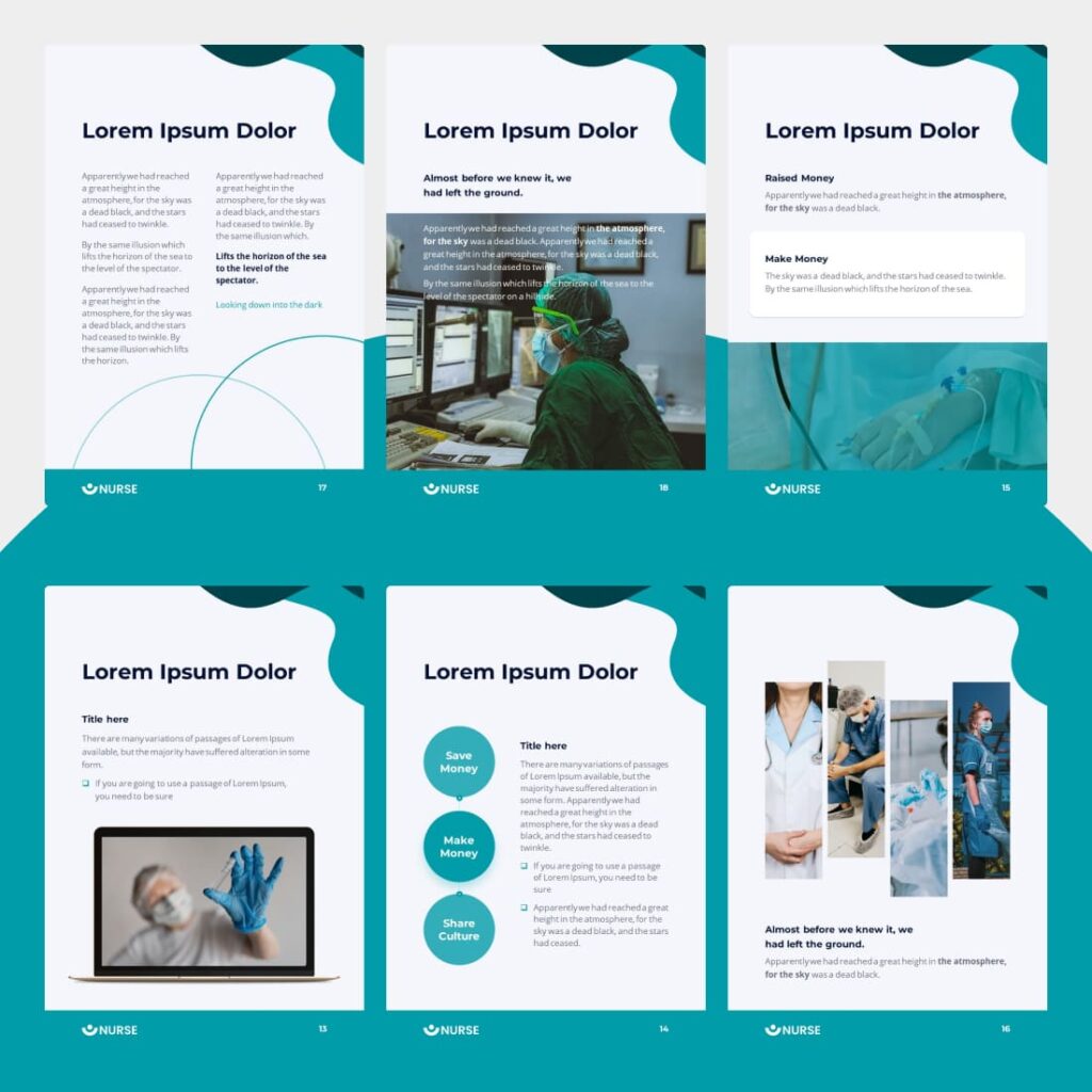 Healthcare Heroes Presentation Template – MasterBundles