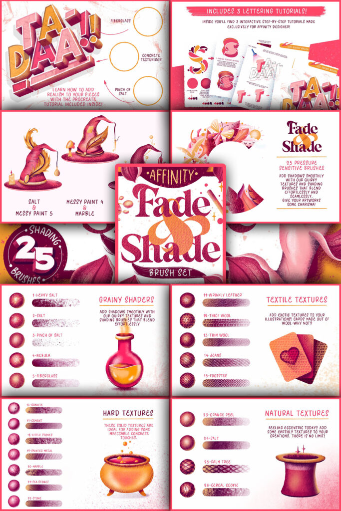 Fade & Shade Affinity Brushes – MasterBundles