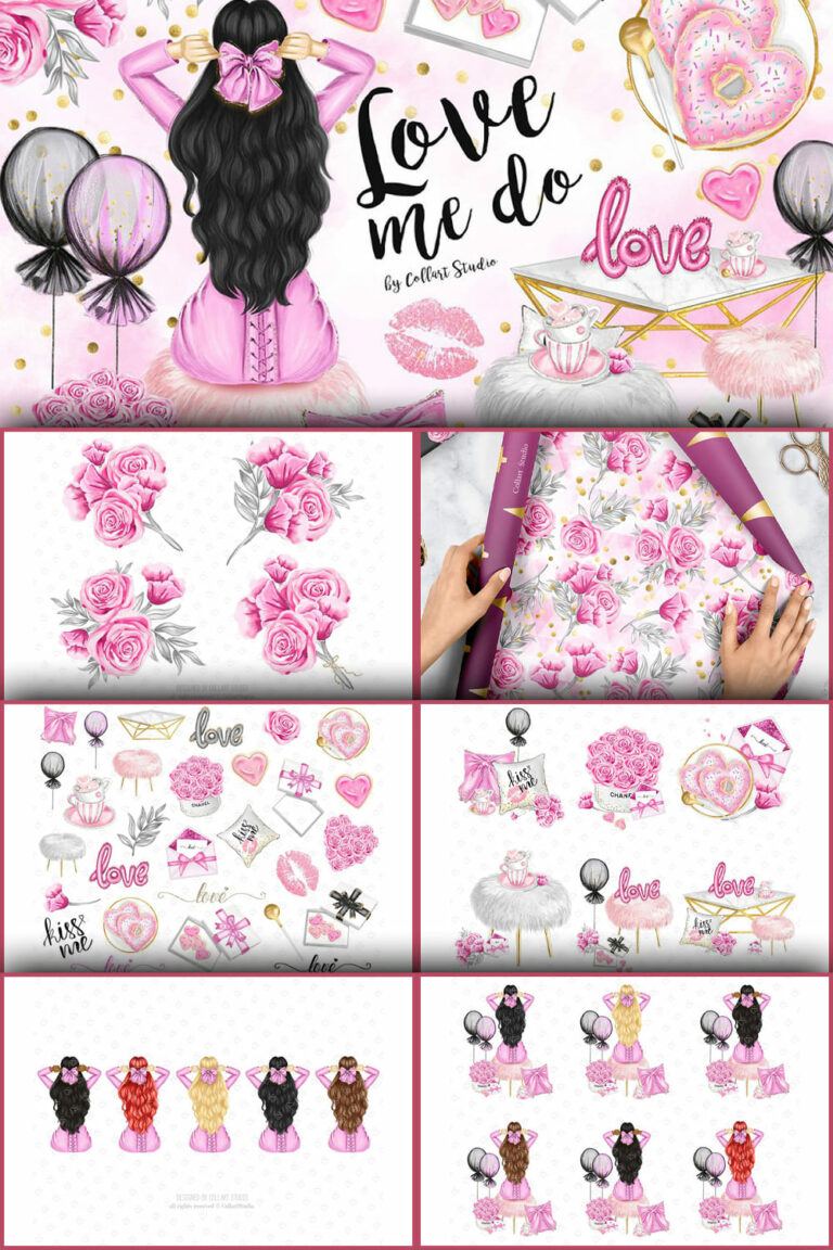 Valentine's Day Clip Art, Love Stick – MasterBundles