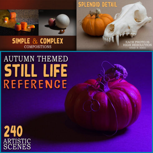Autumn Themed Still Life Reference – MasterBundles